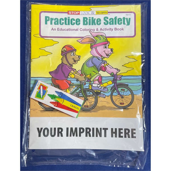 Practice Bike Safety Coloring and Activity Book Fun Pack – Impact ...