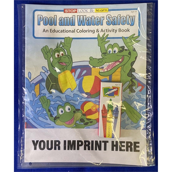 Pool and Water Safety Coloring Book Fun Pack – Impact Promos by Romo ...