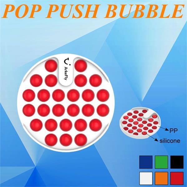 Push Pop Fidget Popper Stress Reliever Silicone Toy – Impact Promos by ...