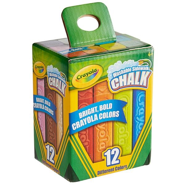 Crayola® Washable Sidewalk Chalk – Impact Promos by Romo Creations LLC