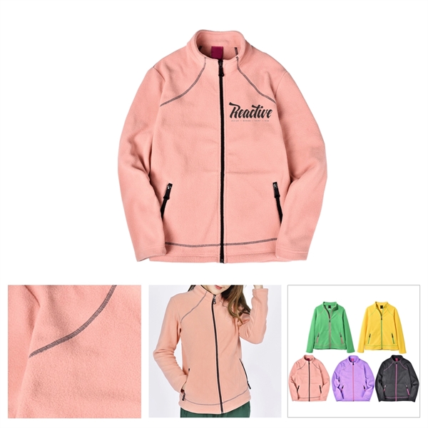 Long Sleeve Full Zip Pullover – Impact Promos by Romo Creations LLC