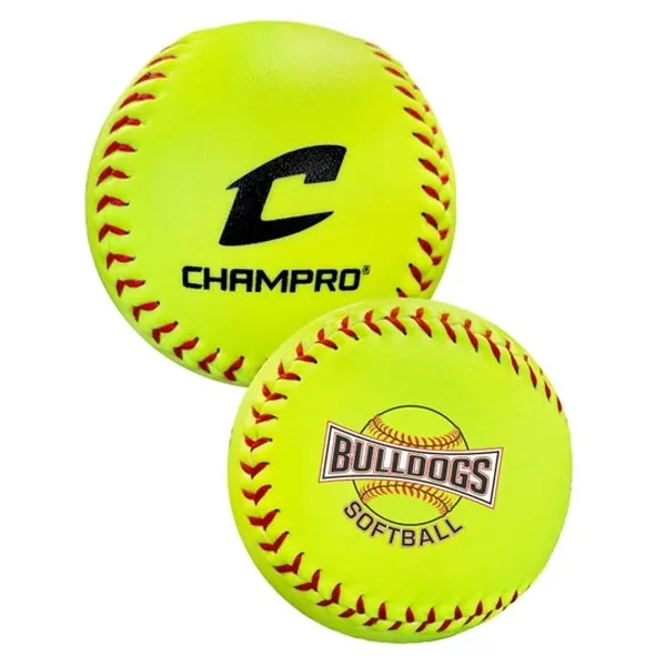 ChamPro Optic Yellow Softball – Impact Promos by Romo Creations LLC